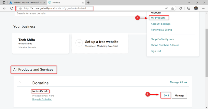 Add And Verify Your Custom Domain In Azure Active Directory
